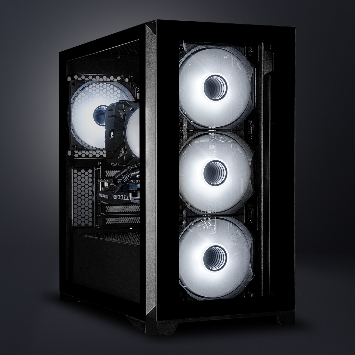 Custom built gaming PC with an Intel Core i5 12400F and - 3XS