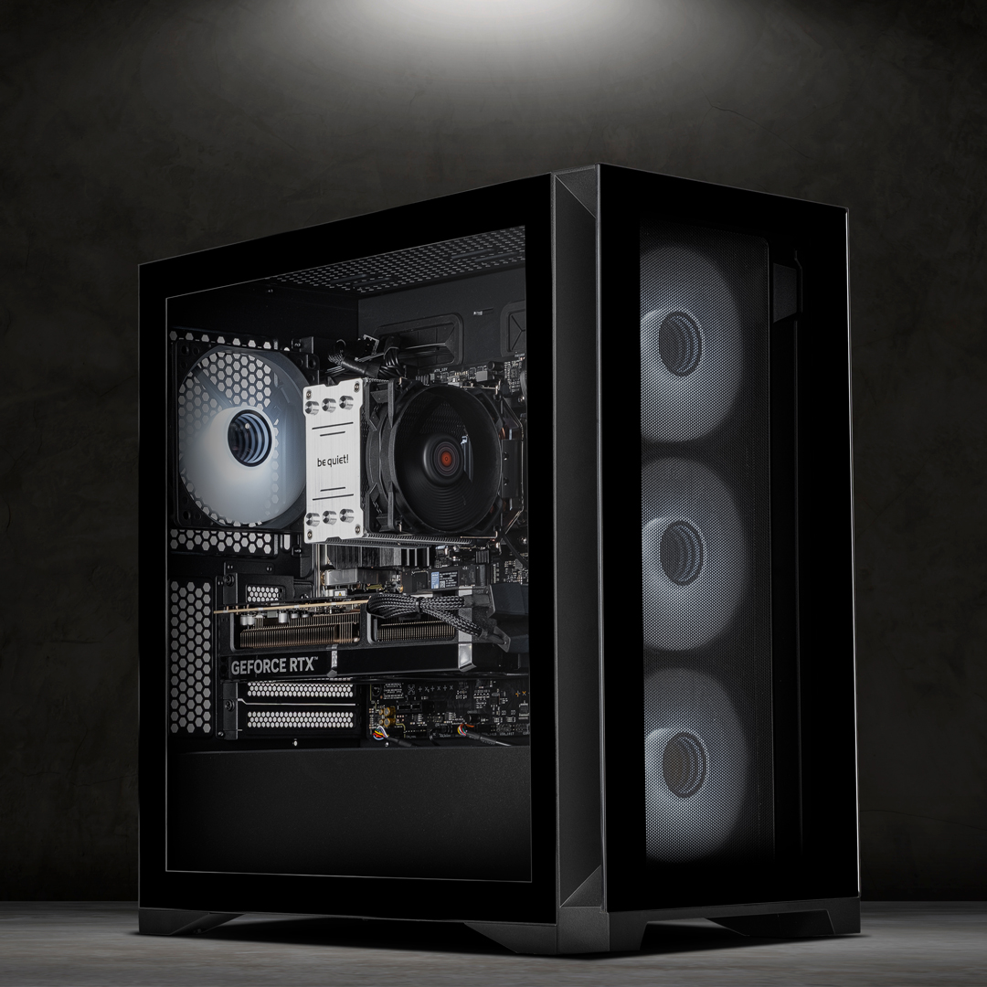 Custom built gaming PC with an Intel Core i5 12400F and - 3XS