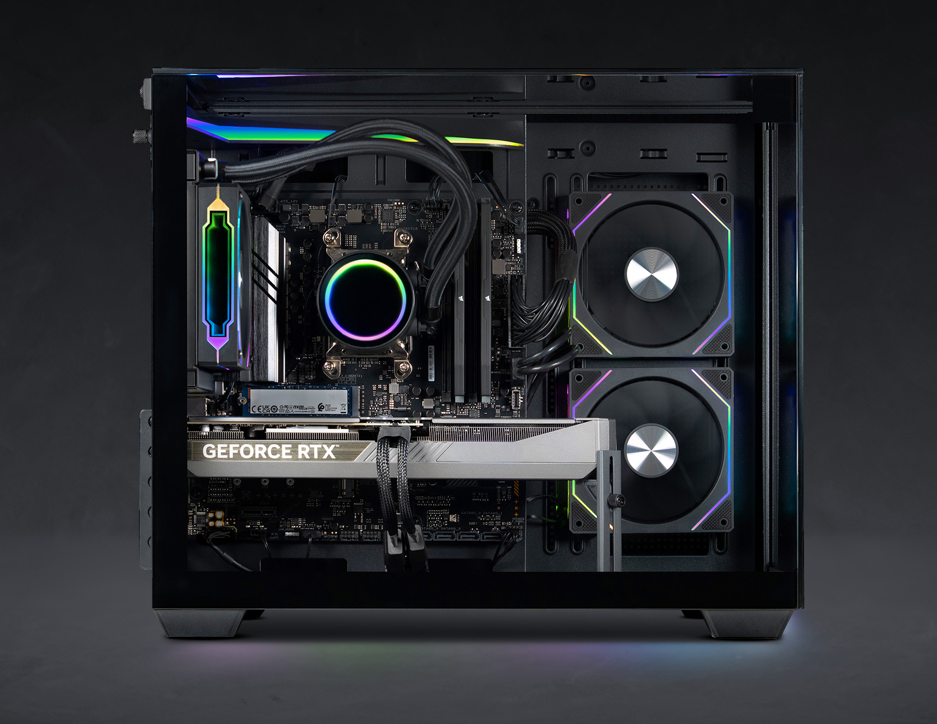 Custom built gaming PC with an Intel Core i5 14400F and - 3XS